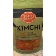 Sinto Gourmet Kimchi, Napa Cabbage, Spicy Red: Calories, Nutrition ...