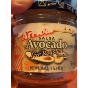 Arriba! Fire Roasted Salsa, California Style, Medium, Mandarin Avocado ...