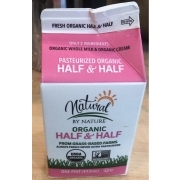 Natural Half & Half: Calories, Nutrition Analysis & More | Fooducate