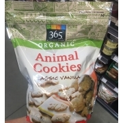365 Everyday Value Organic Organic Animal Cookies, Classic Vanilla ...