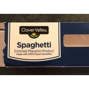 Clover Valley Spaghetti, Enriched Macaroni Product: Calories, Nutrition ...