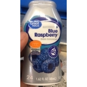 Great Value Blue Raspberry Drink Enhancer: Calories, Nutrition Analysis ...