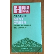 Equal Exchange Green Tea, Mint Green, Organic: Calories, Nutrition ...