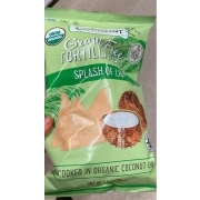 The Real Coconut Products Tortilla Chips, Splash Of Lime: Calories ...