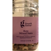 Good & Gather Mixed Nuts, Raw: Calories, Nutrition Analysis & More ...