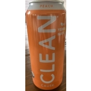 Clean Cause Yerba Mate, Peach: Calories, Nutrition Analysis & More ...