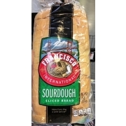Francisco International Long Sourdough Bread, Sliced: Calories ...