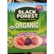 Black Forest Fruit Flavored Snack, Berry Medley: Calories, Nutrition Analysis & More | Fooducate