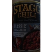 Stagg Chili, Classic Chili With Beans: Calories, Nutrition Analysis ...