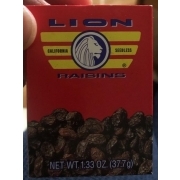 Lion Raisins: Calories, Nutrition Analysis & More | Fooducate