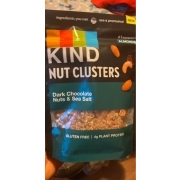 Kind Nut Clusters, Dark Chocolate Nuts & Sea Salt: Calories, Nutrition ...