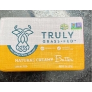 Truly Butter, Unsalted, Natural Creamy, Grass-Fed: Calories, Nutrition ...