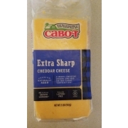 Cabot Extra Sharp Cheddar Cheese: Calories, Nutrition Analysis & More ...