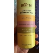 Skin Te Collagen Sparkling Tea, White Tea Ginger: Calories, Nutrition ...