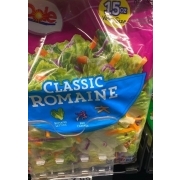 Dole Classic Romaine: Calories, Nutrition Analysis & More | Fooducate