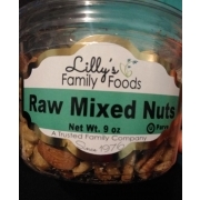 Lilly's Raw Mixed Nuts: Calories, Nutrition Analysis & More | Fooducate