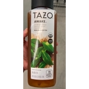 Tazo Awake Real Brewed Tea, Black Tea: Calories, Nutrition Analysis ...
