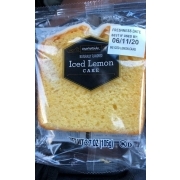 Marketside Iced Lemon Cake: Calories, Nutrition Analysis & More | Fooducate