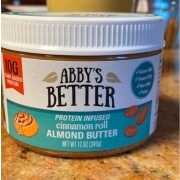 Abby's Better Almond Butter, Cinnamon Roll: Calories, Nutrition ...
