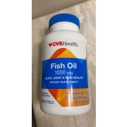CVS Health Fish Oil, Dietary Supplement: Calories, Nutrition Analysis ...