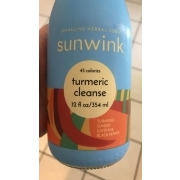 Sun Wink Sparkling Herbal Tonic, Turmeric Cleanse: Calories, Nutrition ...