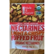 Made In Nature Nectarines, Light & Crispy, Puffed Fruit, Organic ...