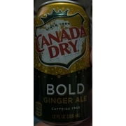 Canada Dry Bold Ginger Ale: Calories, Nutrition Analysis & More | Fooducate