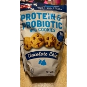 Elevation Cookies, Mini, Protein & Probiotic, Chocolate Chip: Calories ...