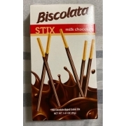 Biscolata Cookie Stix, Milk Chocolate: Calories, Nutrition Analysis ...