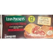 Lean Pockets Stuffed Sandwiches, Pepperoni Pizza: Calories, Nutrition ...