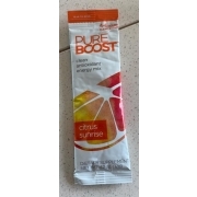 Pure Boost Clean Antioxidant Energy Mix, Citrus Sunrise: Calories ...