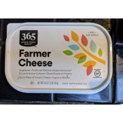 365 Whole Foods Market Farmer Cheese: Calories, Nutrition Analysis ...