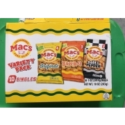 Mac's Chips, Variety Pack: Calories, Nutrition Analysis & More | Fooducate
