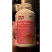 CVS Health Calcium, Dietary Supplement: Calories, Nutrition Analysis ...