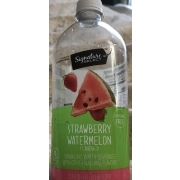 Safeway Water Beverage, Sparkling, Strawberry Watermelon: Calories ...