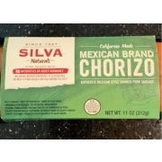 Silva Mexican Brand Chorizo: Calories, Nutrition Analysis & More ...