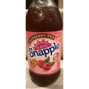 Snapple Tea, Raspberry: Calories, Nutrition Analysis & More | Fooducate