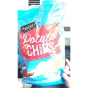 Signature Select Potato Chips, Sea Salt & Vinegar: Calories, Nutrition ...