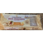 Crunchmaster Rice Crackers, Artisan Four Cheese: Calories, Nutrition ...