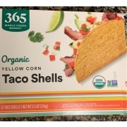 365 Everyday Value Taco Shells, Yellow Corn, Organic: Calories ...