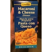EconoMax Macaroni & Cheese Dinner: Calories, Nutrition Analysis & More ...