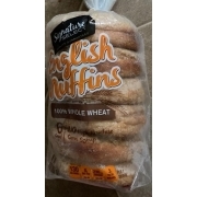 Signature Select English Muffins, 100% Whole Wheat, Fork Split ...