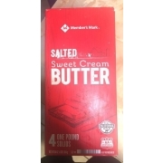 Member's Mark Salted Sweet Cream Butter: Calories, Nutrition Analysis ...
