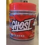 Ghost Pre-Workout, Cherry Lime, Dietary Supplement: Calories, Nutrition ...