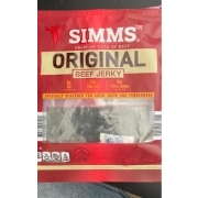 Simms Beef Jerky: Calories, Nutrition Analysis & More | Fooducate