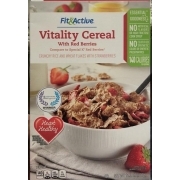 Fit & Active Cereal, Vitality, With Red Berries: Calories, Nutrition ...