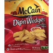 McCain Dip'n Wedges Dipping Potato Wedges: Calories, Nutrition Analysis ...