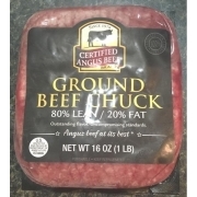 Certified Angus Beef Ground Beef Chuck: Calories, Nutrition Analysis ...