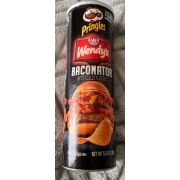 Pringles Wendy's Potato Crisps, Baconator: Calories, Nutrition Analysis ...
