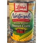 Libby's Naturals Whole Kernel Sweet Corn, No Salt or Sugar Added ...